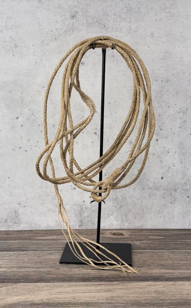 Montana Cowboy Braided Rawhide Leather Riata
