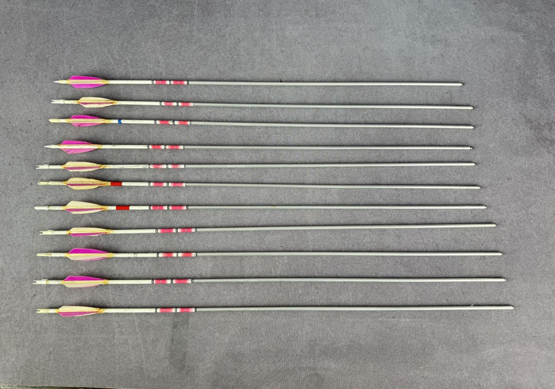 Vintage Archery Aluminum Shaft Arrows
