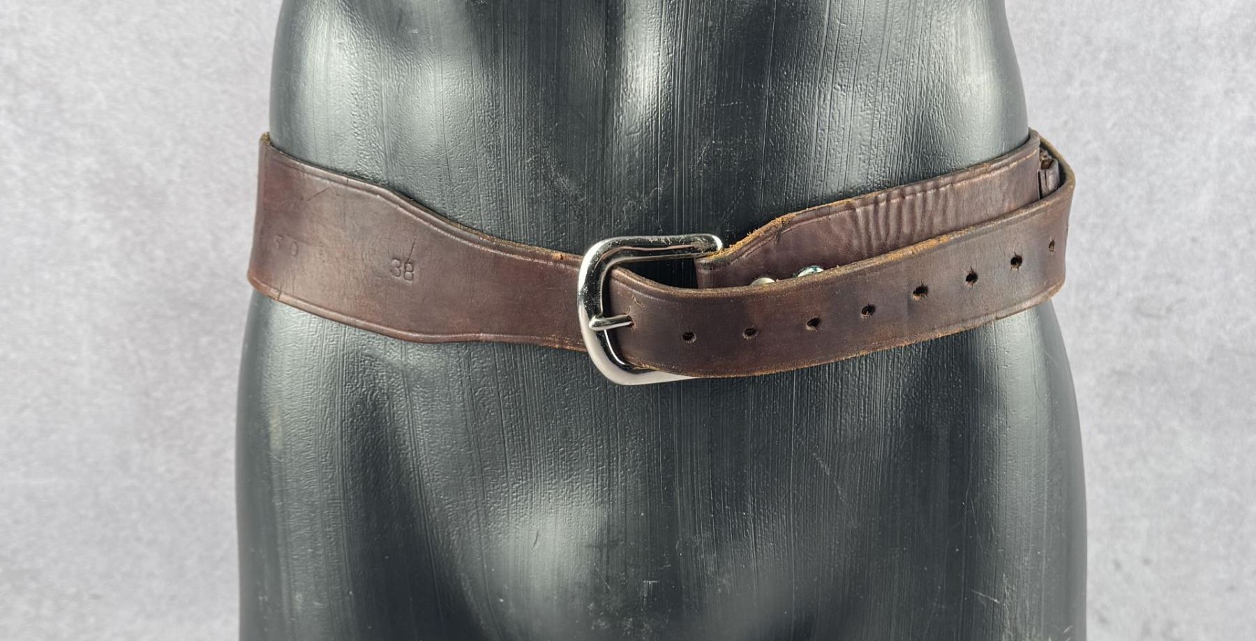 Leather Gunfighter Ammo Belt Gun Rig