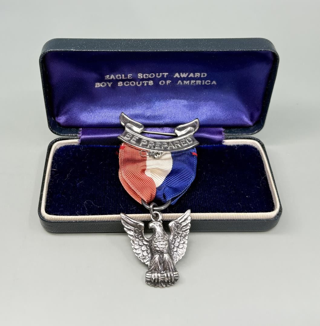 Sterling Silver Eagle Scout Medal Badge