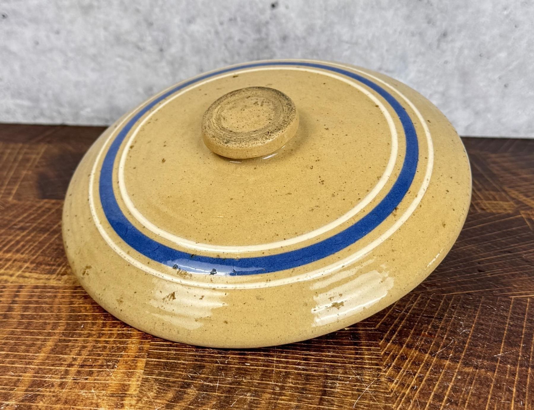 Yelloware Yellow Ware Stoneware Crock Lid
