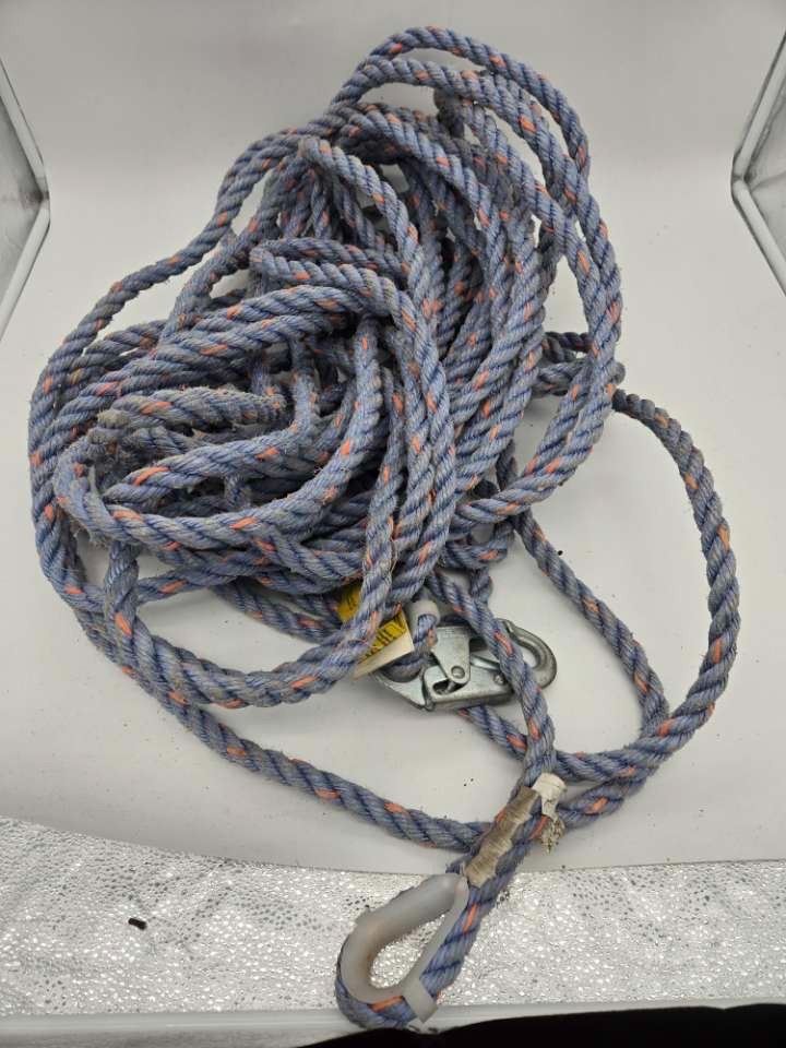 80' fall arrest rope