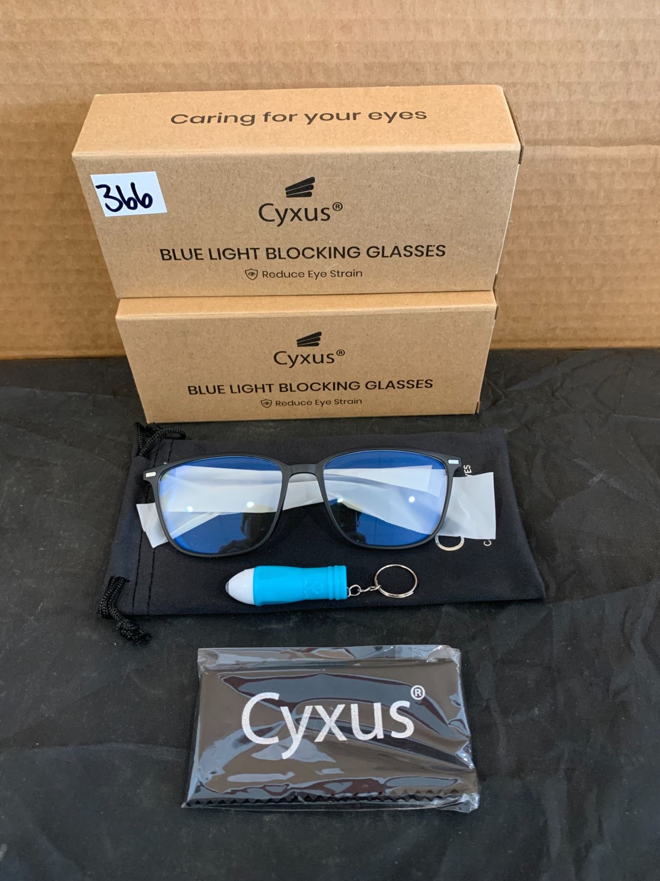 Cyxus Blue Light Blocking Glasses 2 Pack