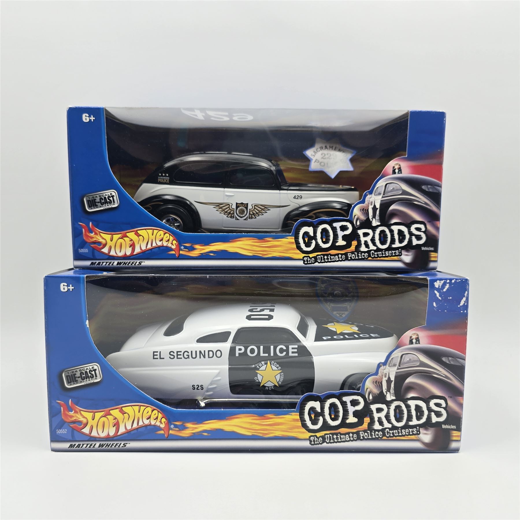 Hot Wheels Cop Rods pair