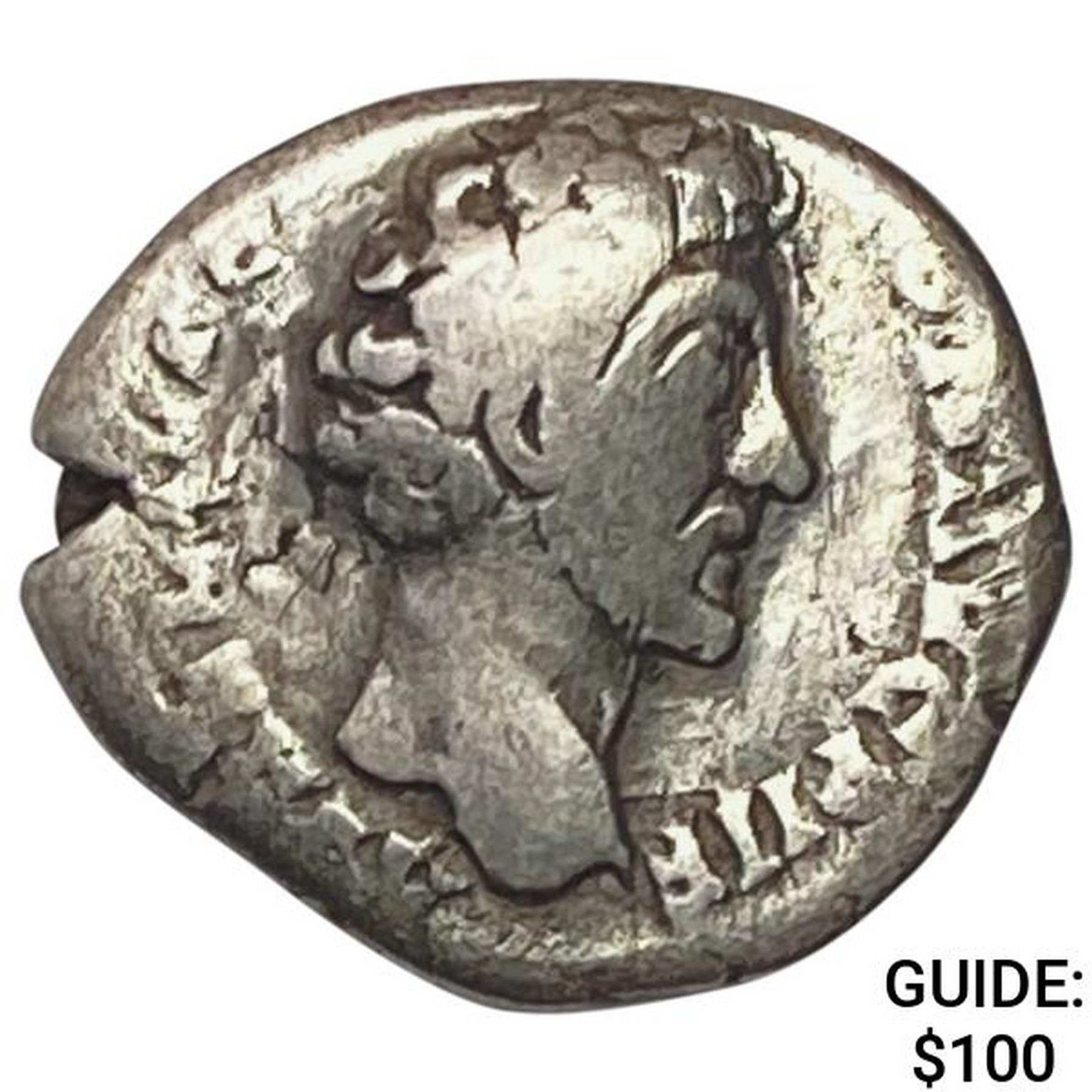 Roman Marcus Aurelius 161-180 AD Silver Denarius
