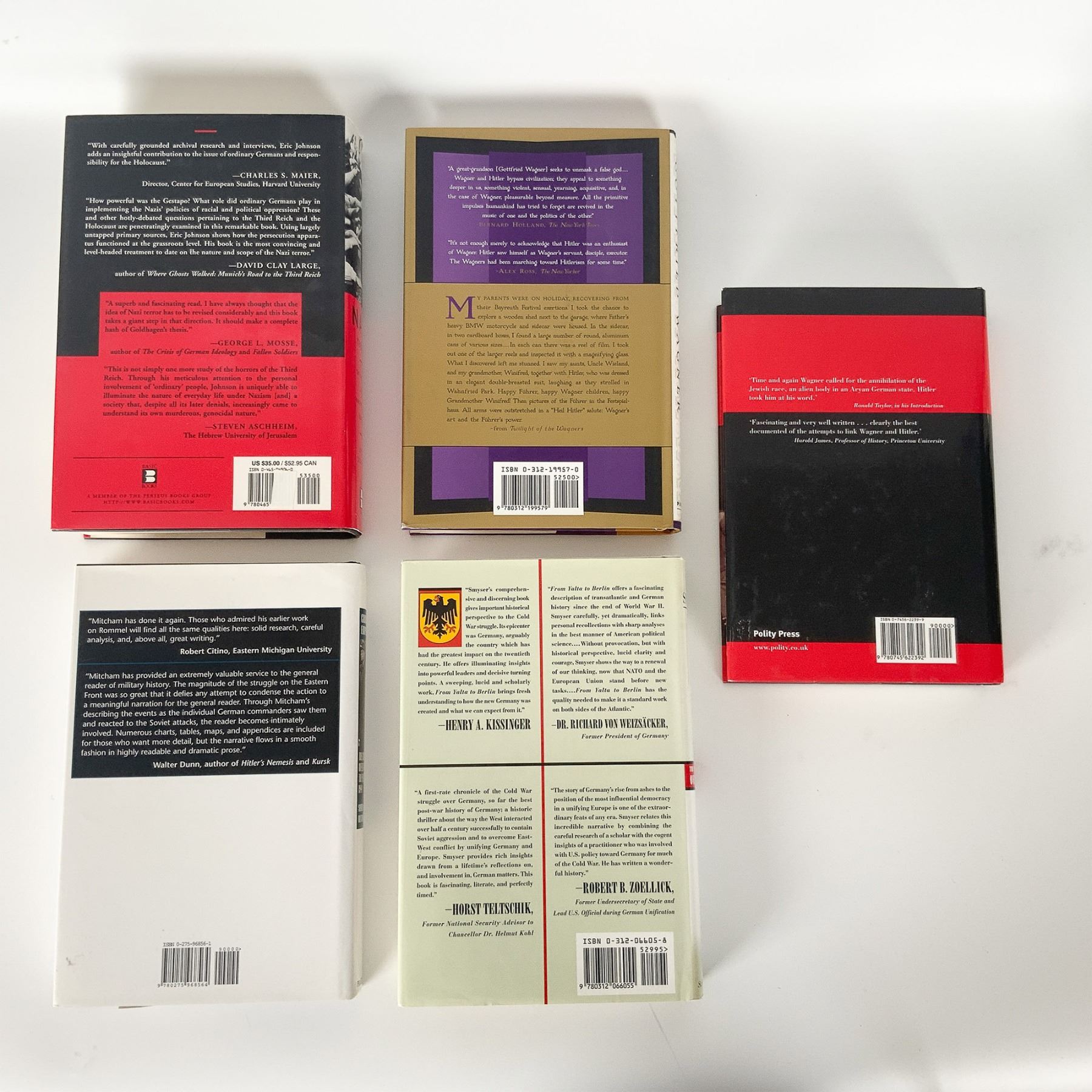 5 Books on Nazi Germany, Hitler, and Wagner