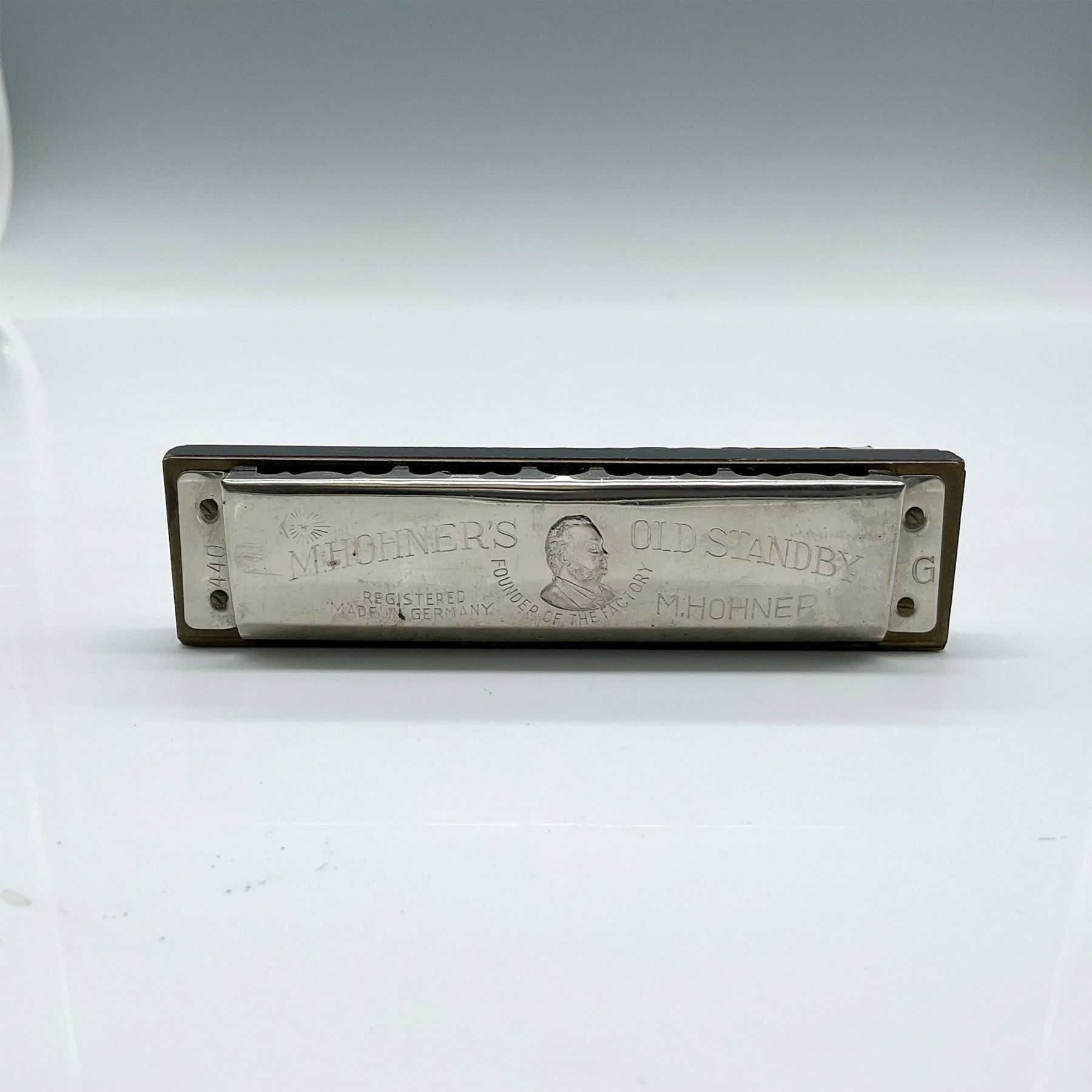 Vintage M. Hohner's Old Standy Harmonica