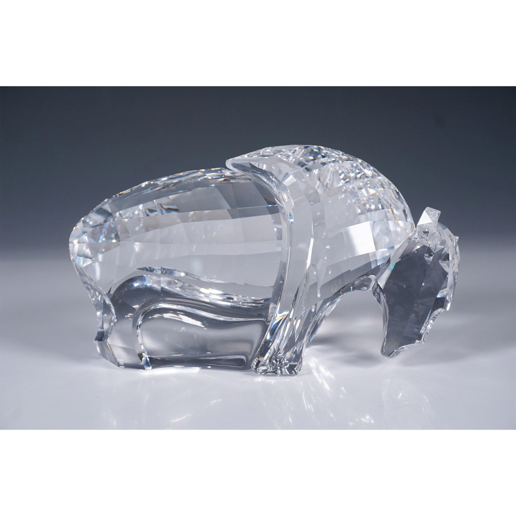 Swarovski Crystal Figurine, Buffalo