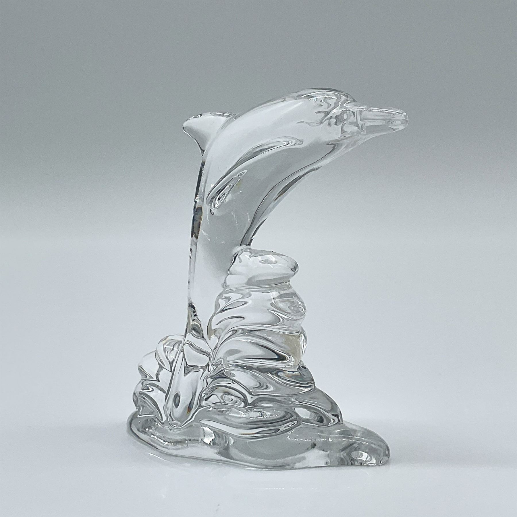 Lenox Full Lead Crystal Figurine of a Dolphin