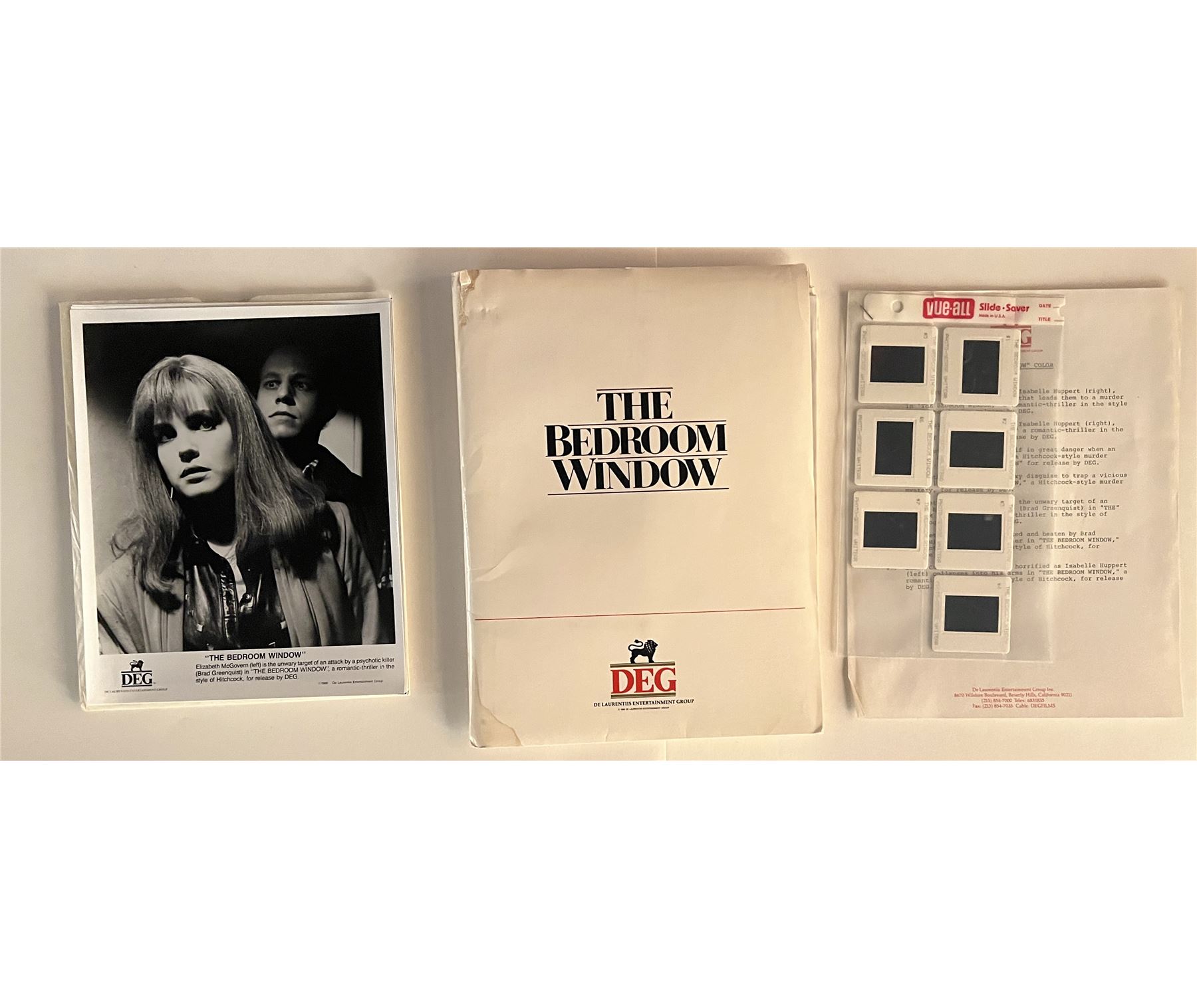 The Bedroom Window press kit