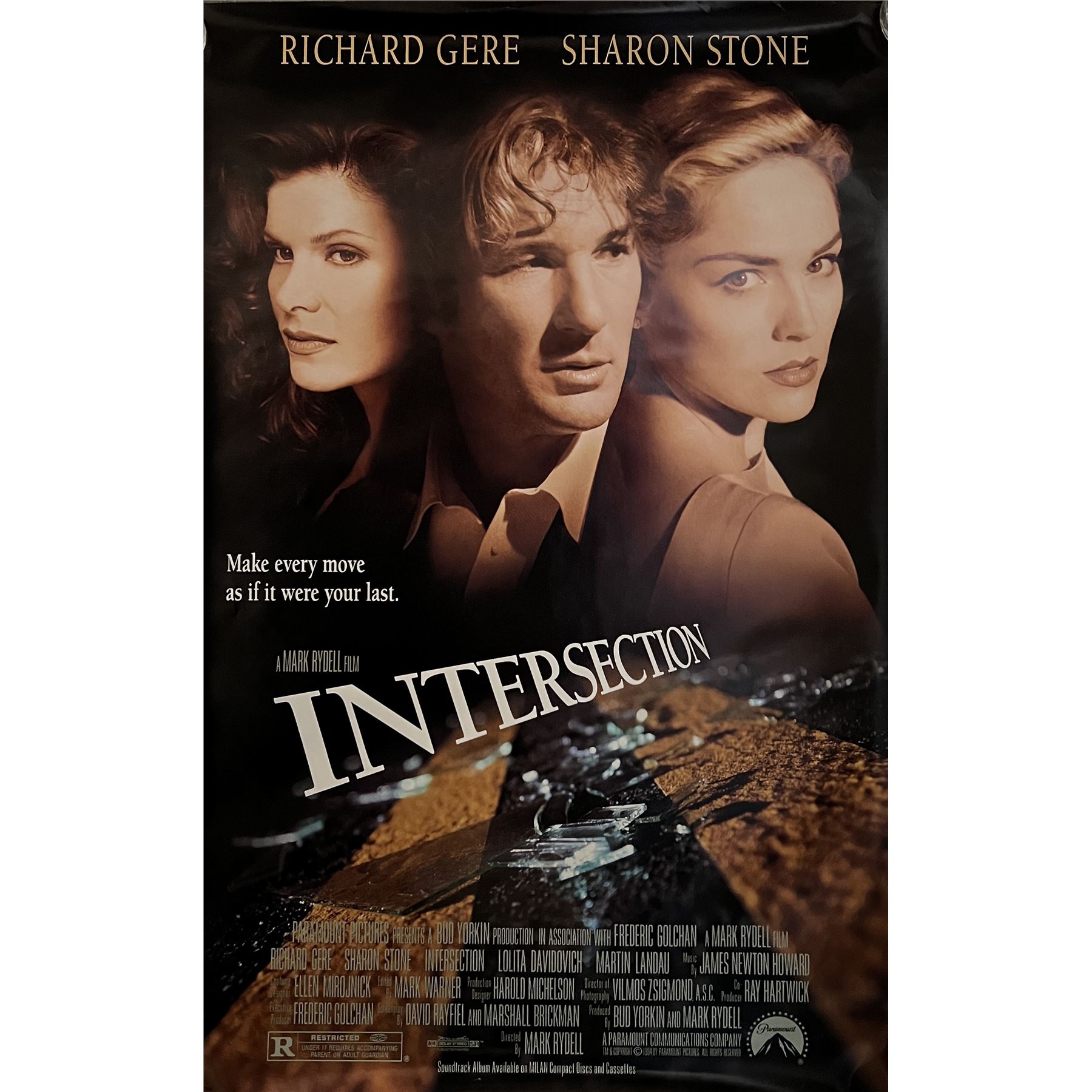 Intersection 1994 original movie poster