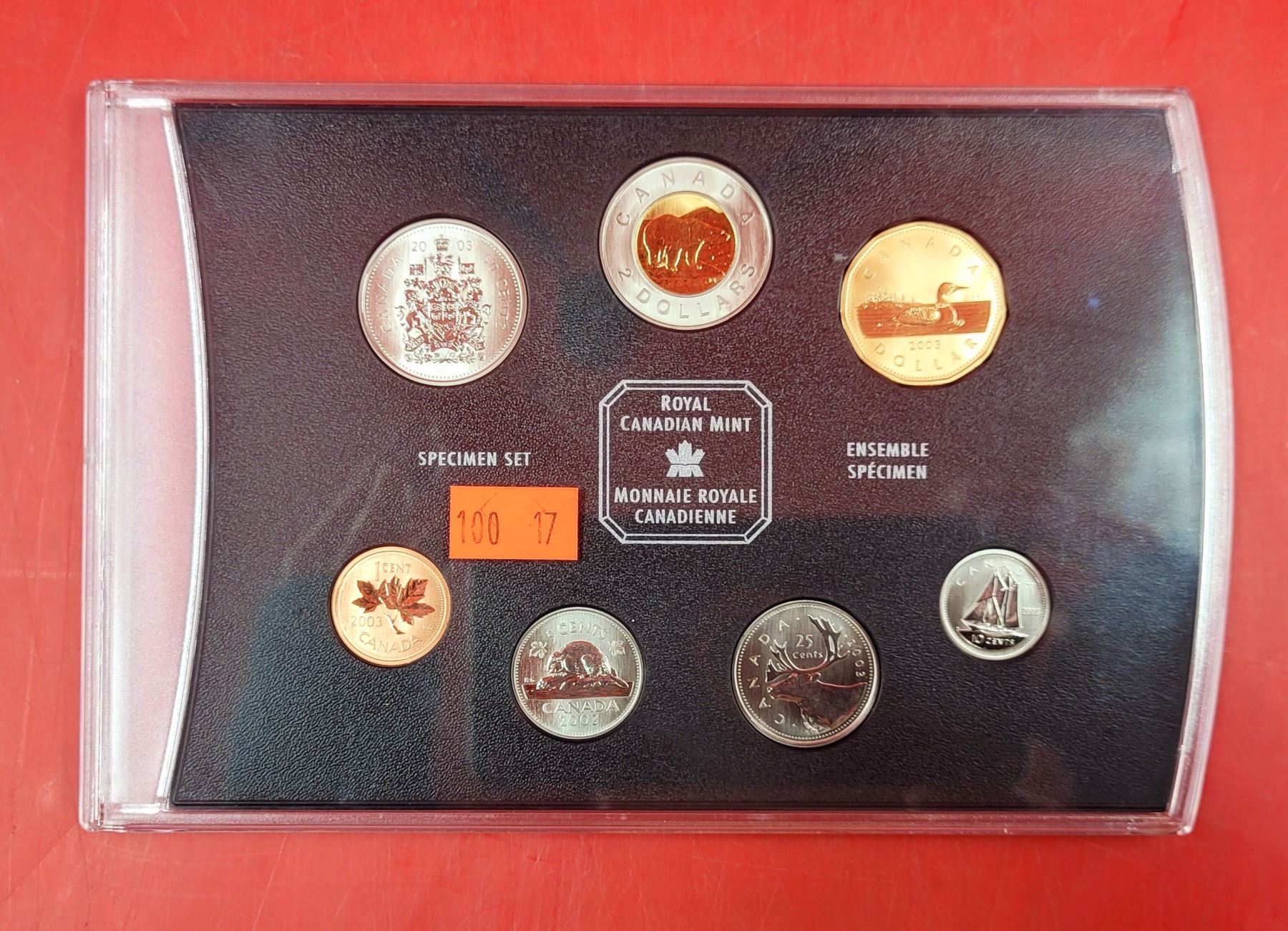 VTG Royal Canadian Specimen Coin Set