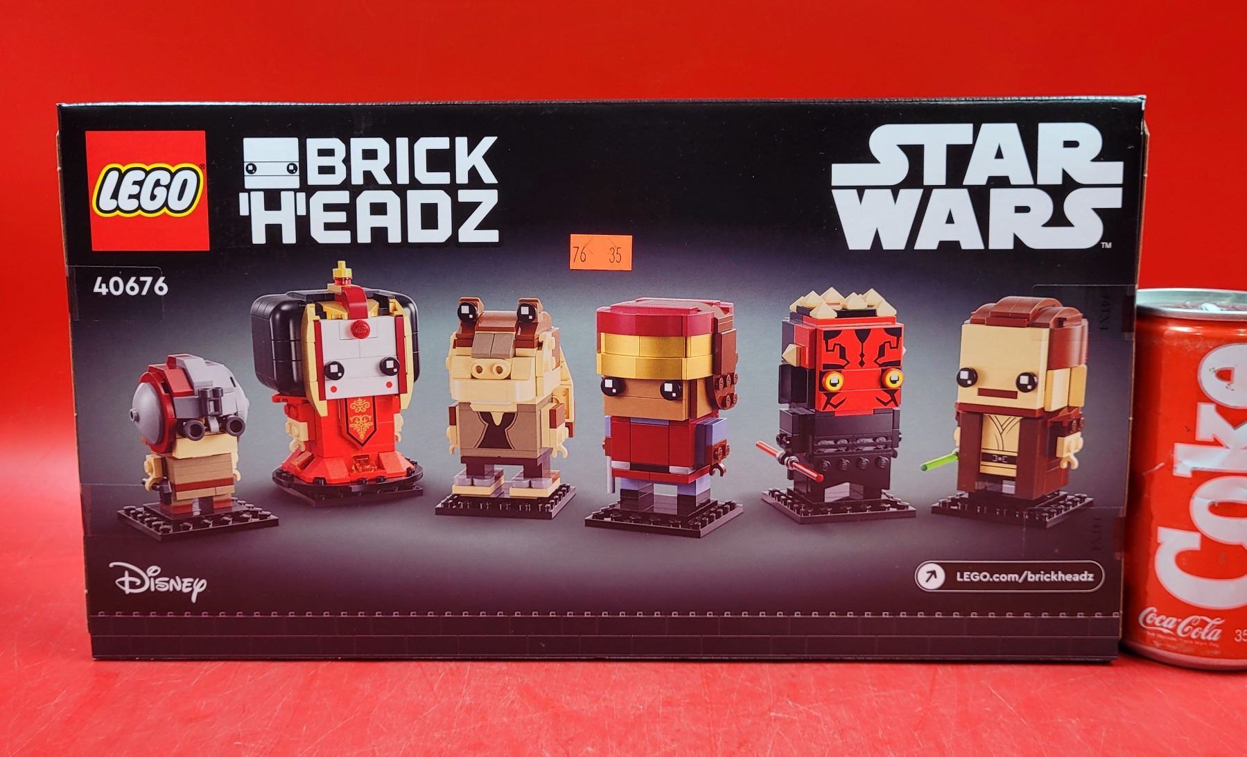 Factory Sealed Lego Brick 'H'eadz Star Wars Collection