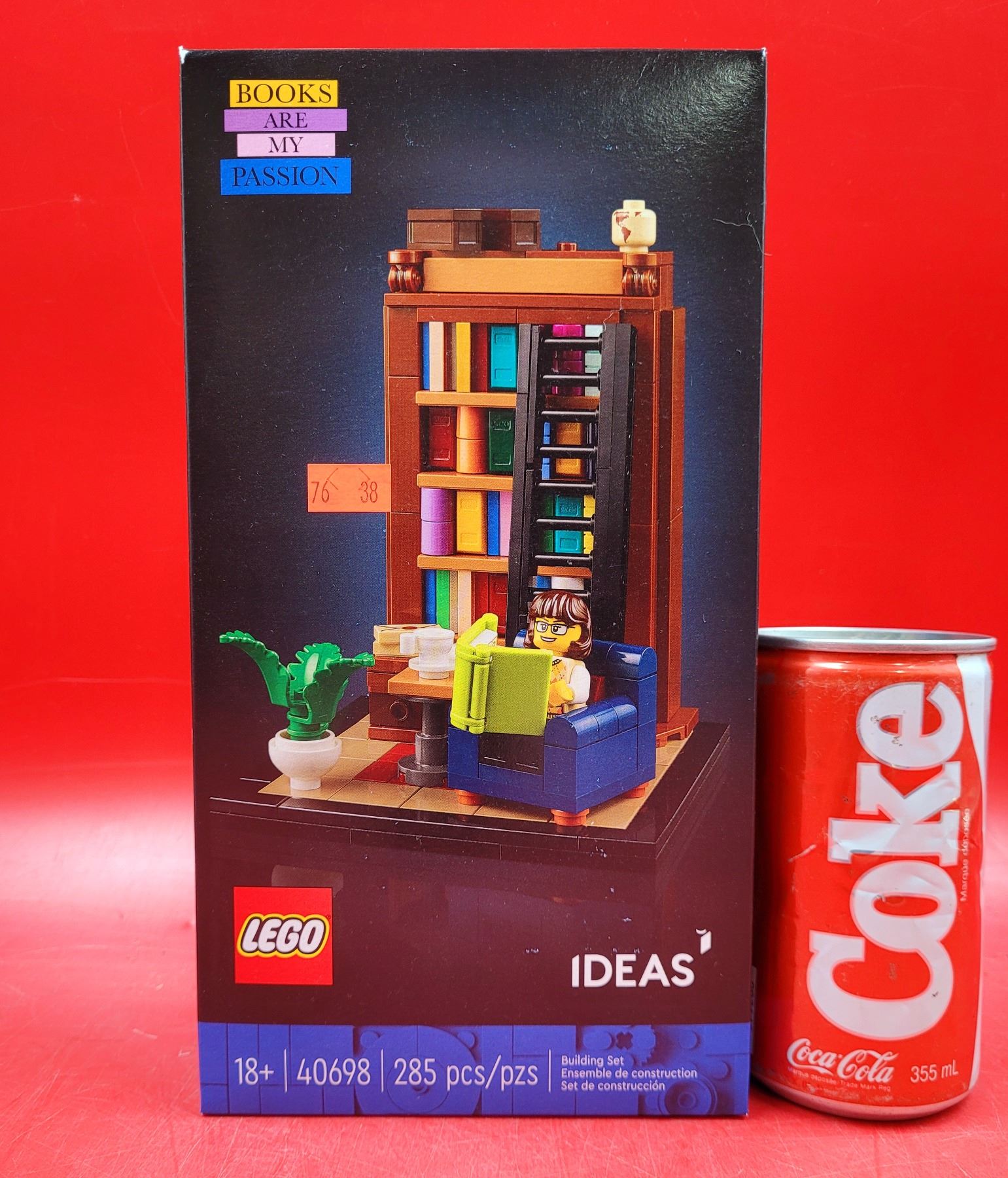 Lego Ideas "Books Are My Passion" Set