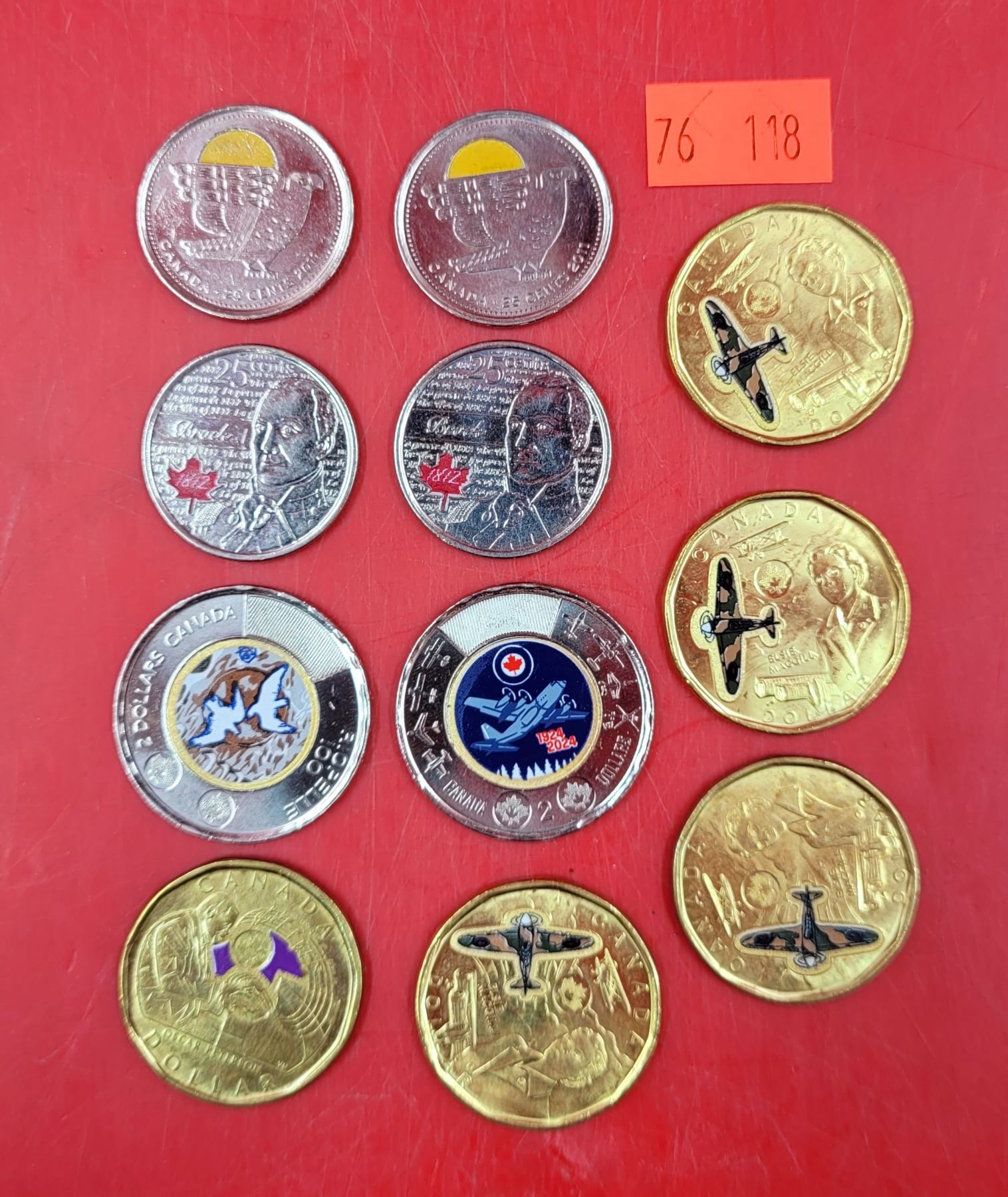 Collection Of 2020 Canadian Commemorative Coins