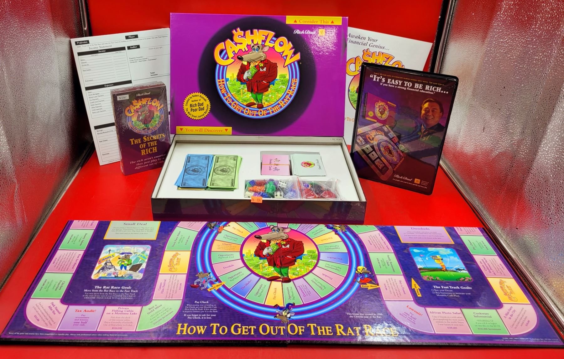 Cashflow 101 Board Game By Robert Kiyosaki