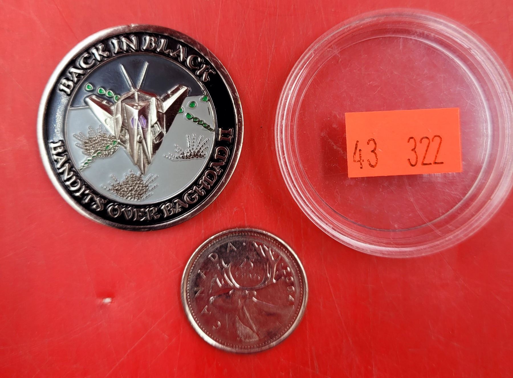 Stealth Fighter Bandits Over Baghdad Air Force Challenge Coin