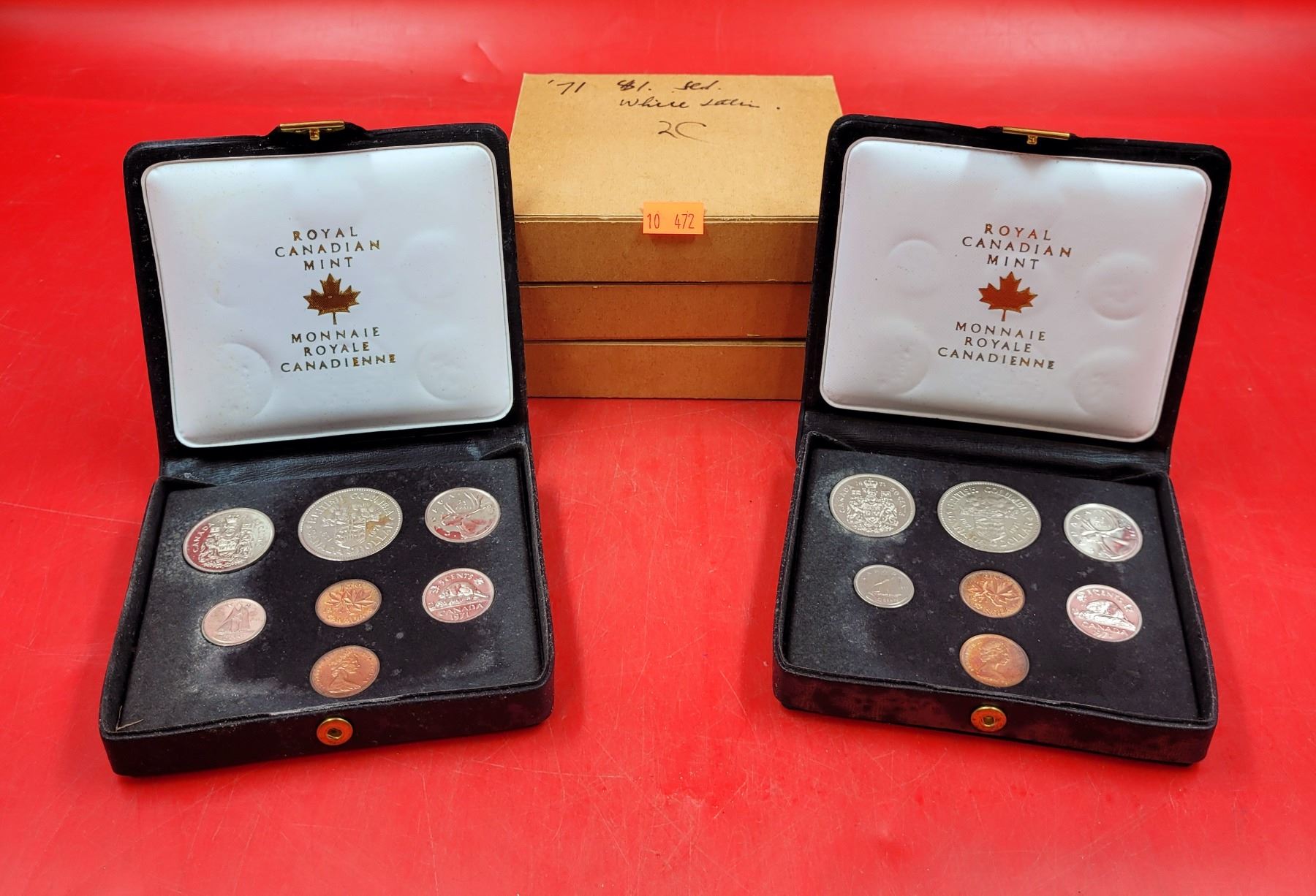 Uncirculated Royal Canadian Mint 1971 7 Coin Specimen Set