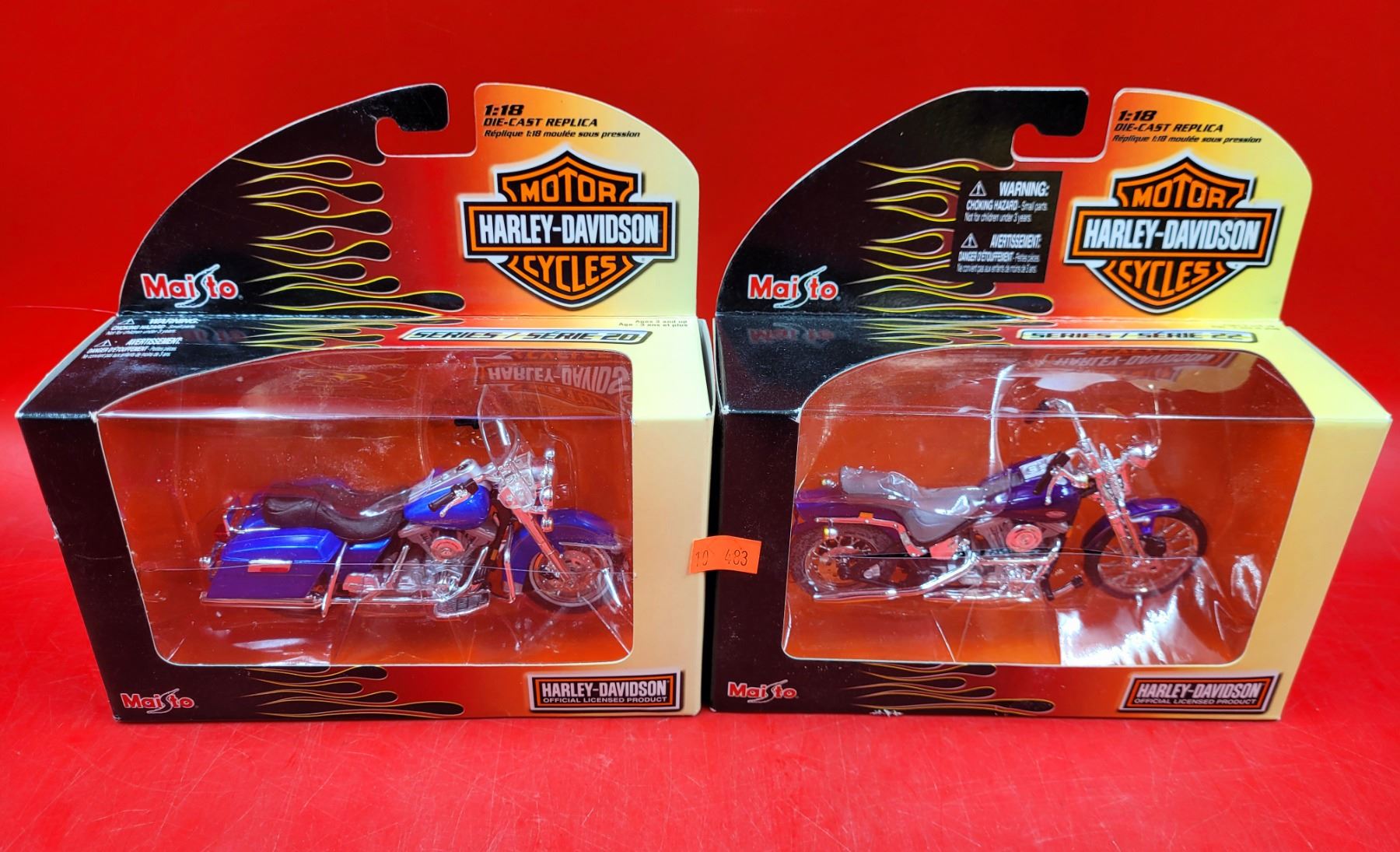 Maisto Harley Davidson Motorcycles 1:18 Diecast Models