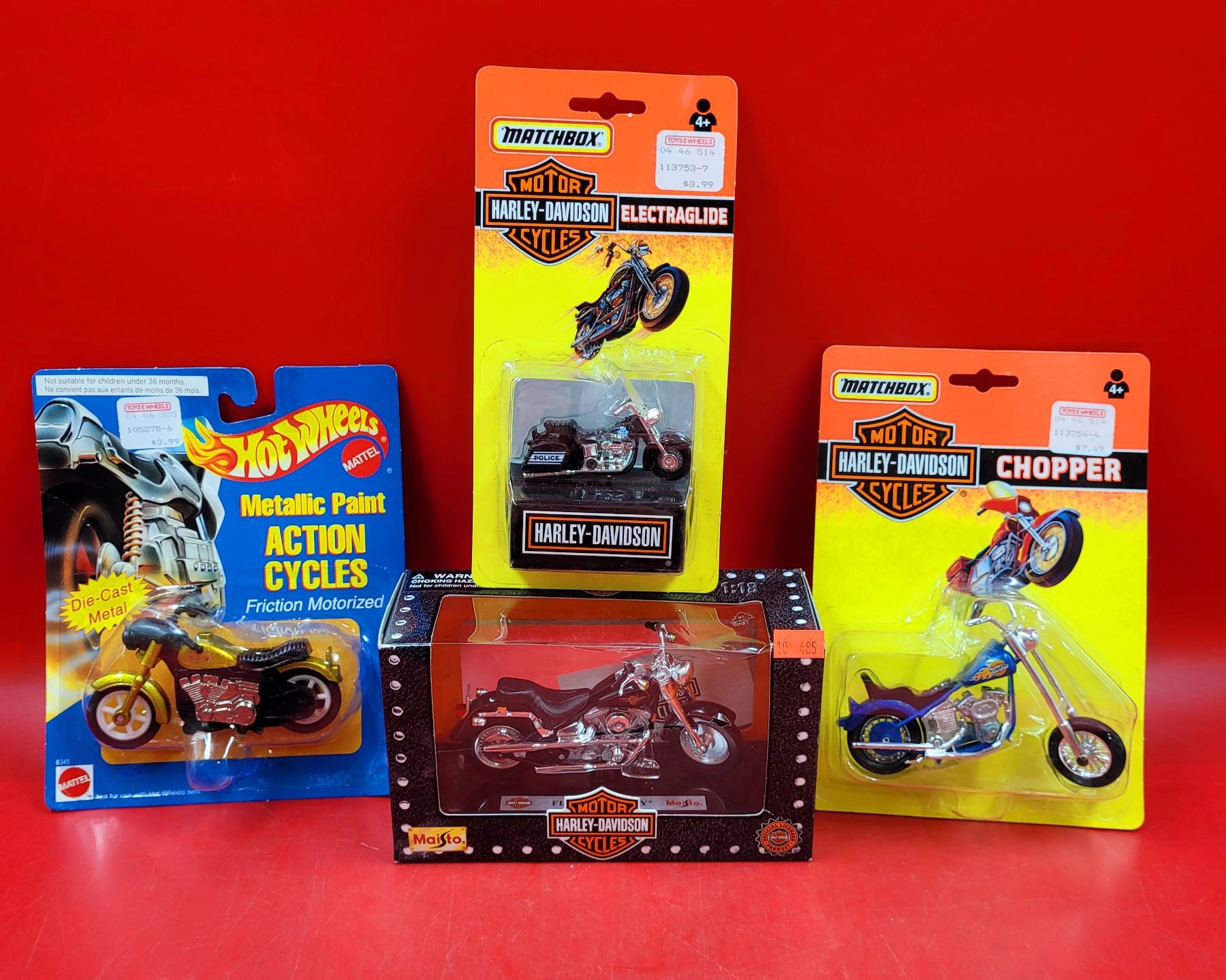 Matchbox Harley Davidson Motorcycles, Maisto Harley Davidson Motorcycle ...