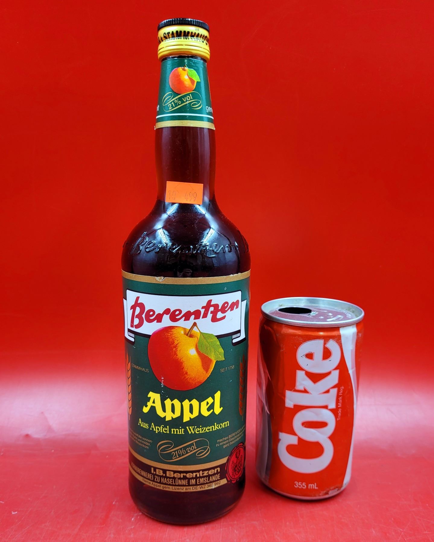 Sealed German Berentzen Apple Liqueur