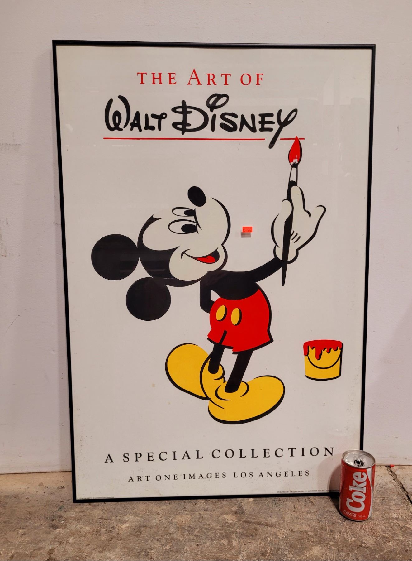 Framed "The Art of Walt Disney" Picture