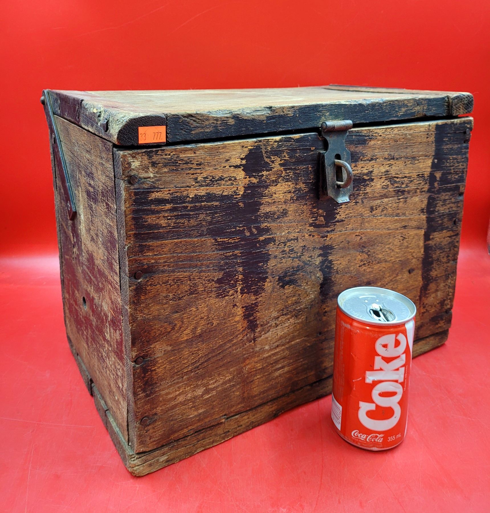 Antique Wooden Storage Box