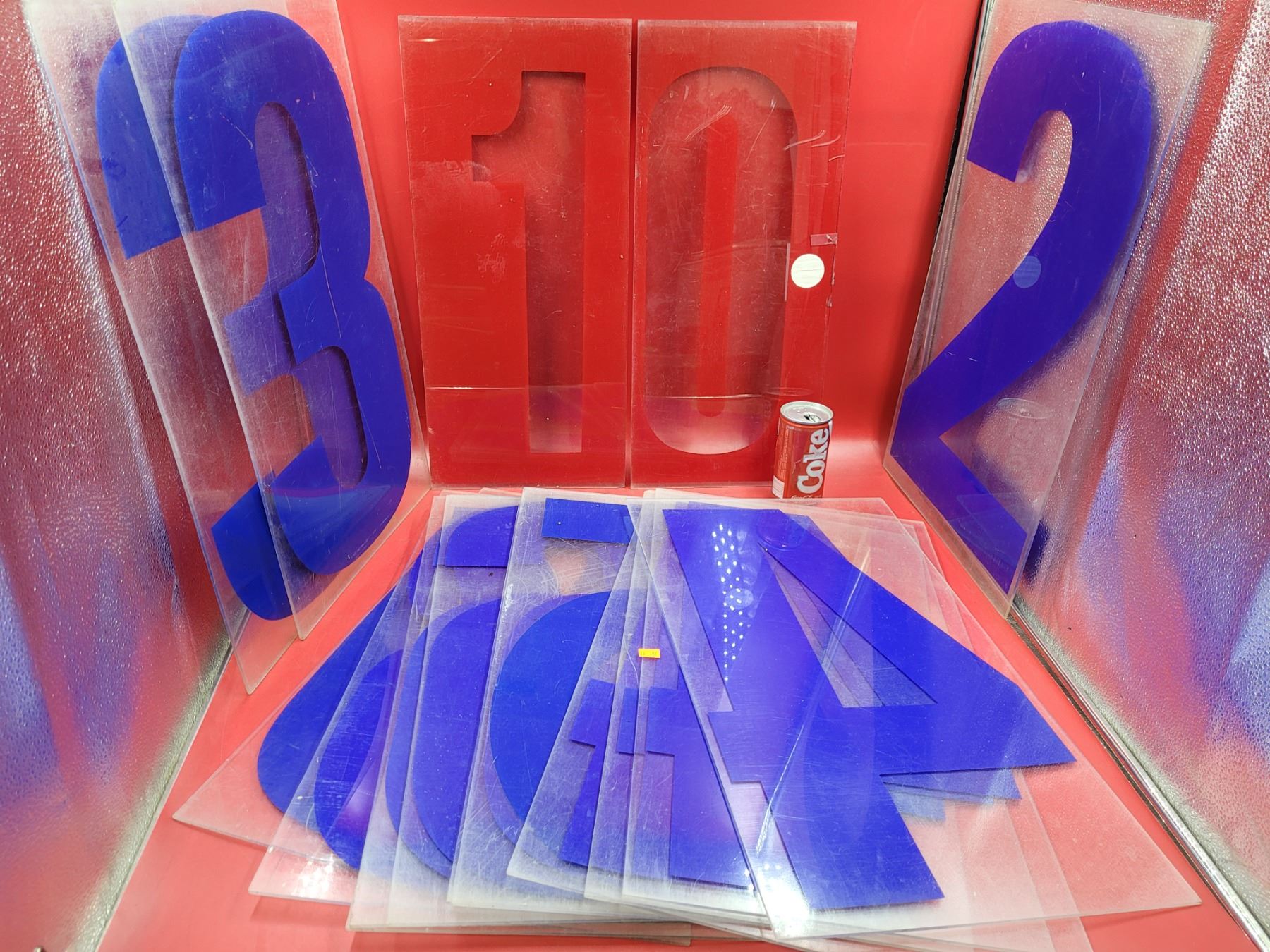 VTG Gas Station Price Number Signs