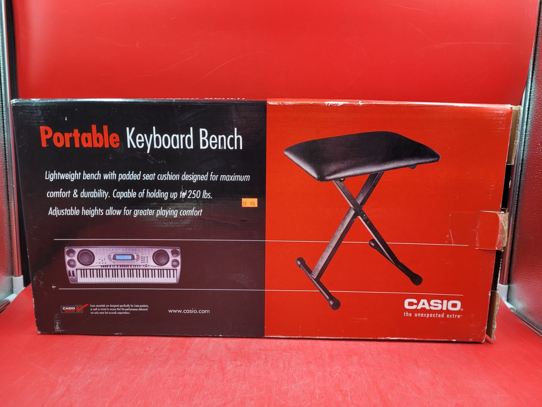 Casio Portable Keyboard Bench