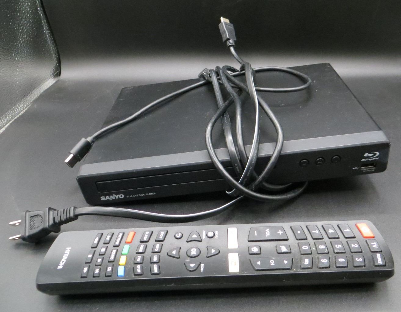 Sanyo Blu-Ray Disc Player & Remote Model FWBP505F