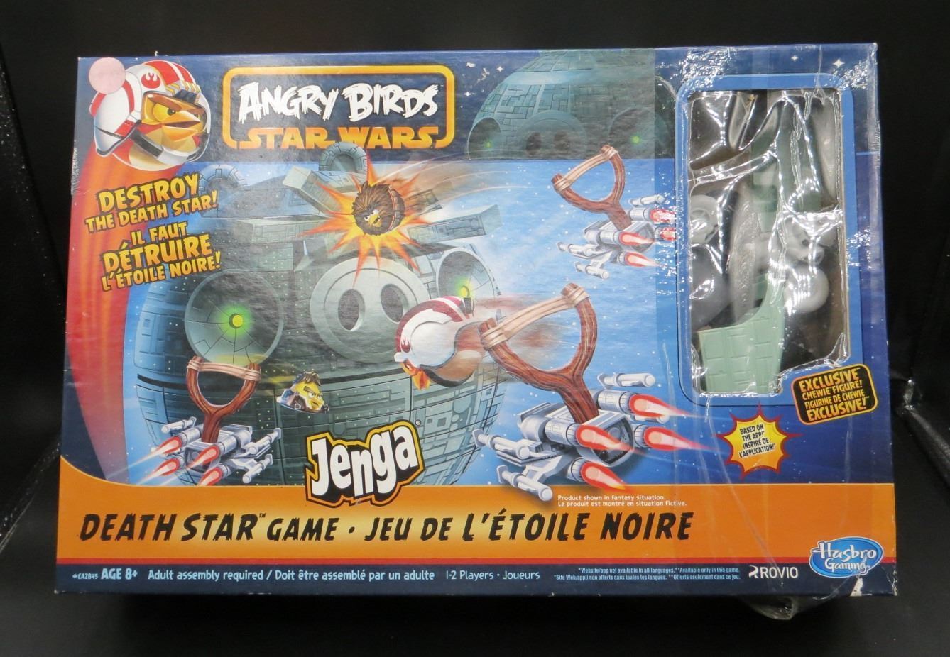 Hasbro Angry Birds Star Wars Death Star Jenga Game