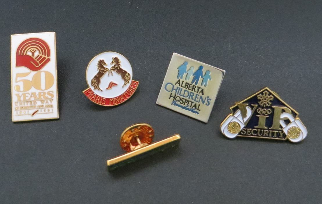 5 Various Collector Pins