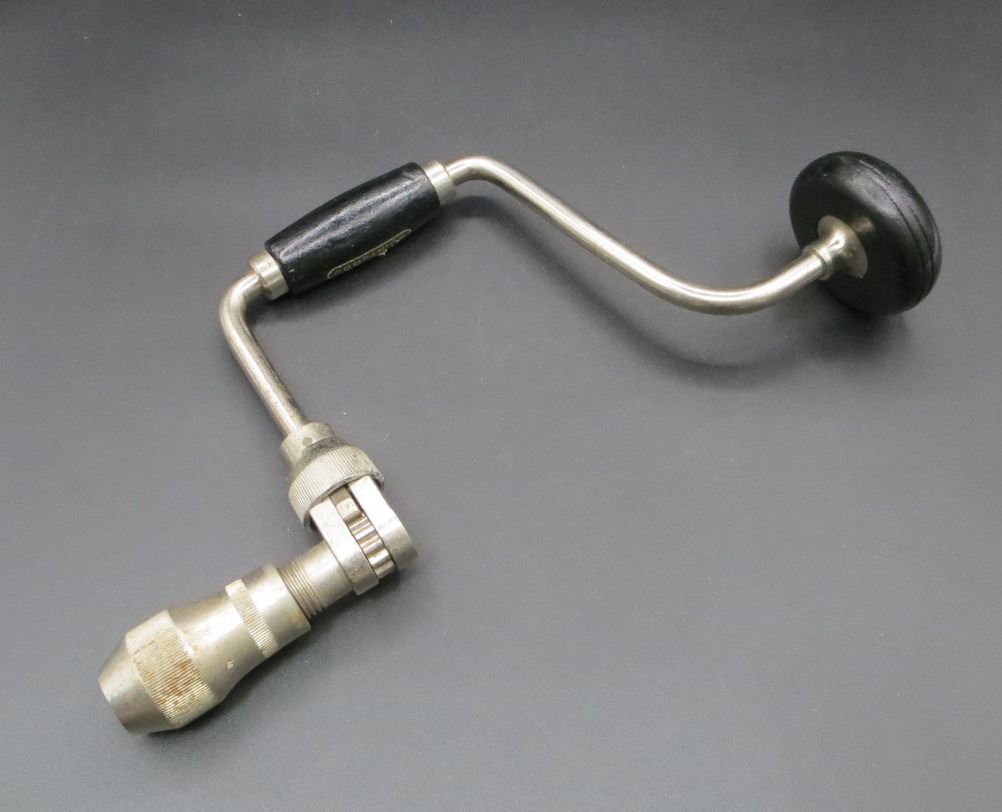 Vintage Companion Hand Crank Ratcheting Bit Brace Drill