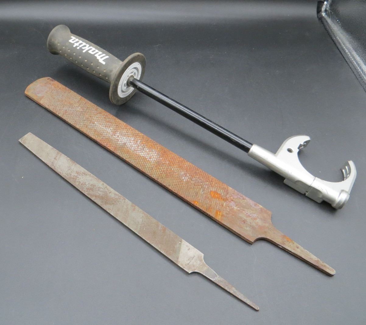Makita Side Grip Tool & 2 Metal Files