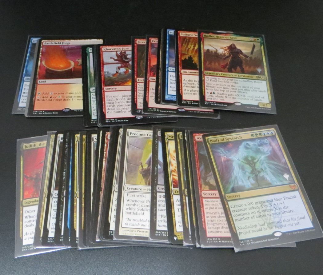 45+ MTG Rare Cards Various Sets & Colors