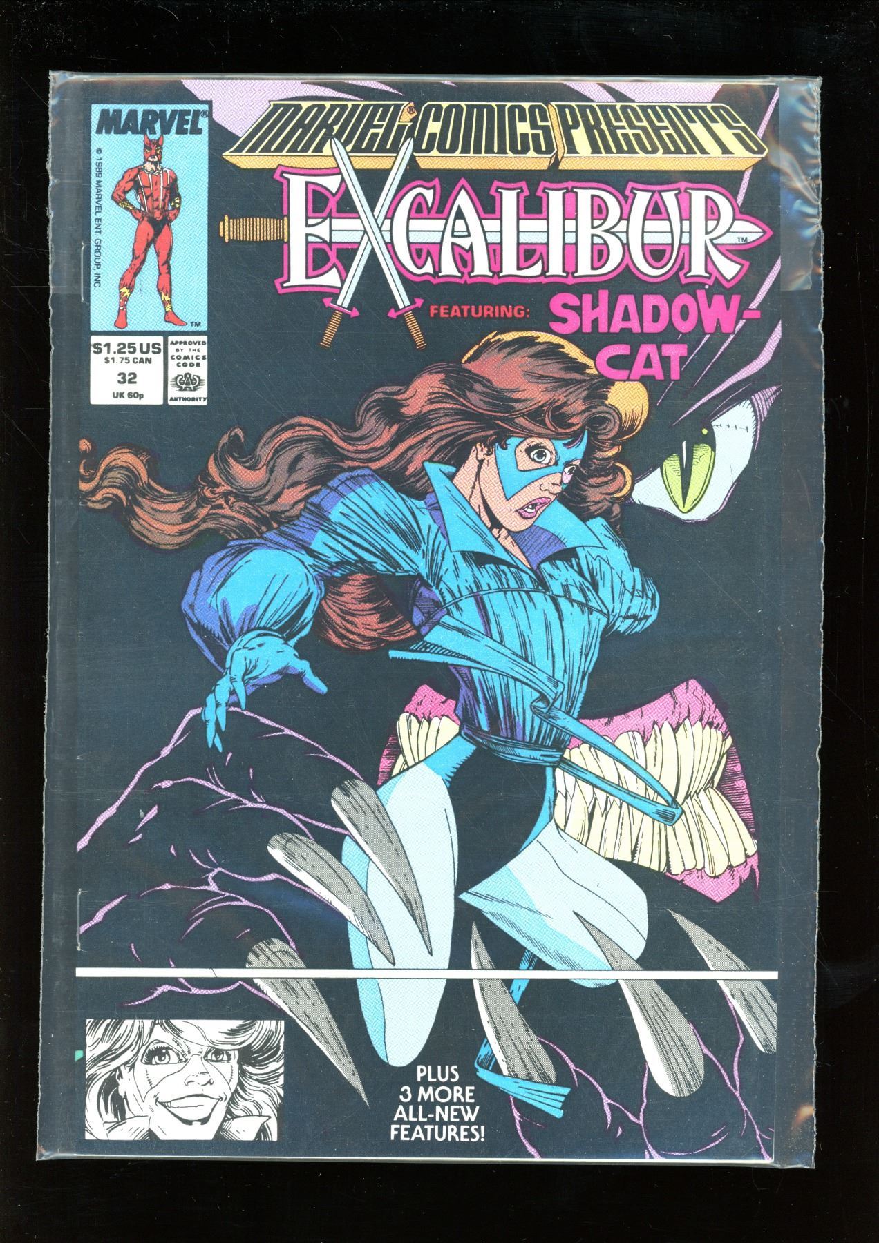 Marvel Excalibur Featuring Shadow Cat #32