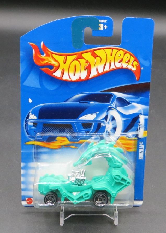 2000 Hot Wheels Rodzilla Green 1:64 Scale Die-Cast Car