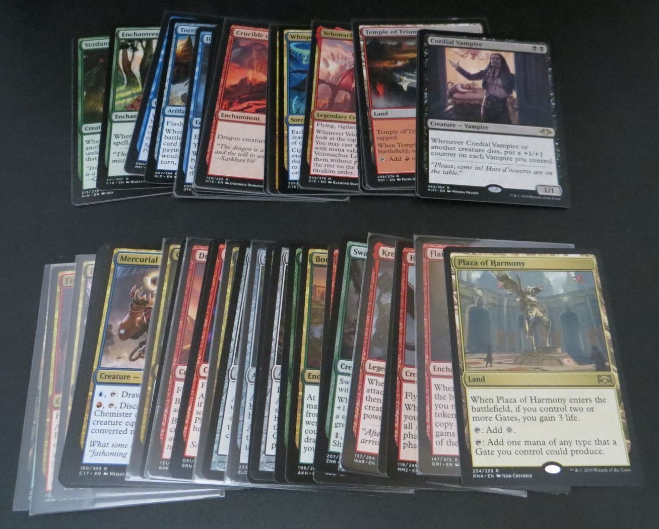 45+ MTG Rare Cards Various Sets & Colors