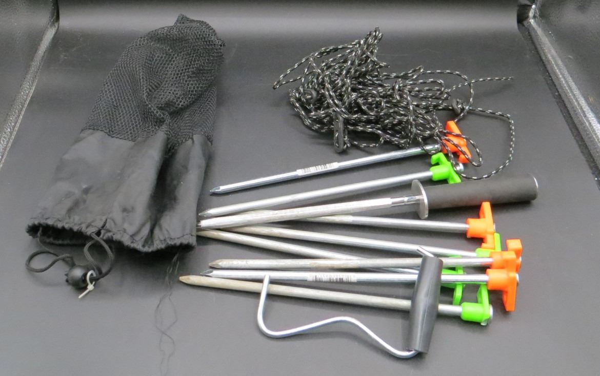 Heavy Duty Complete Tent Peg Set With Extras