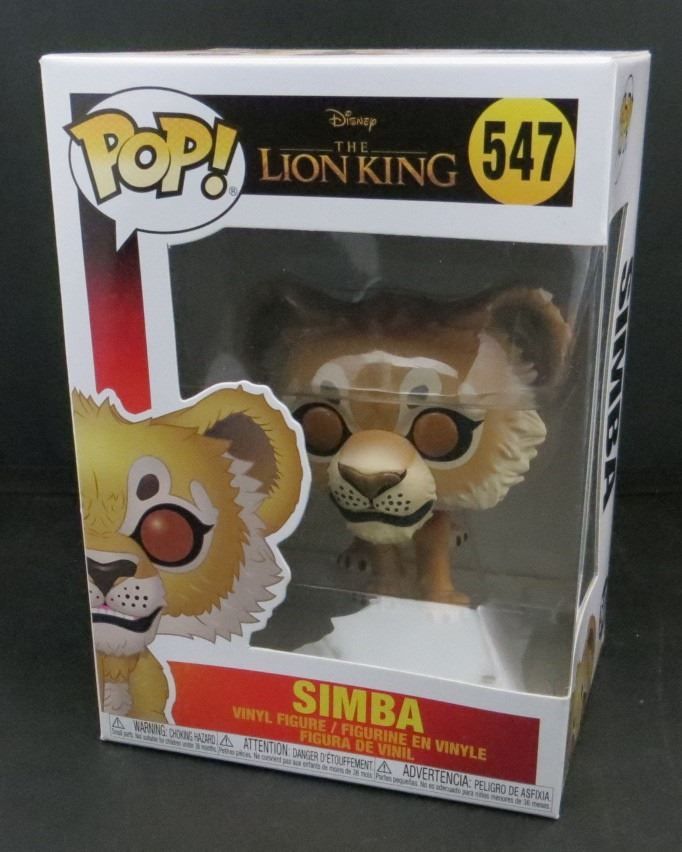 New Funko Pop Disney The Lion King Simba #547