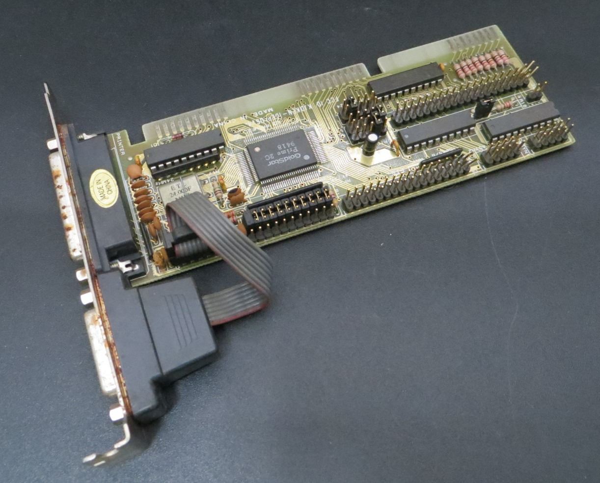 Vintage Goldstar Prime 2C MKIII 16-bit ISA Expansion Card