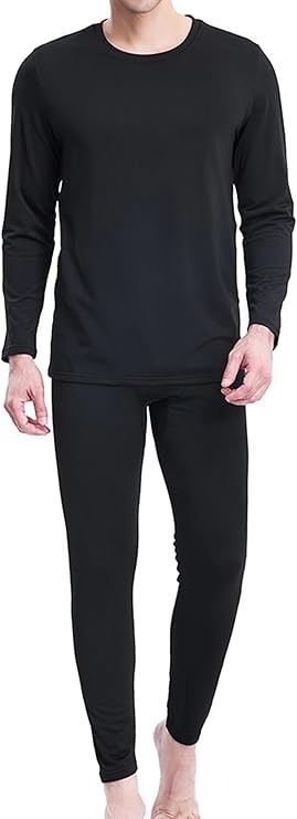 2 Thmalnatao Men's Thermal Base Layer Sets - Ultra-Warm Fleece Lined ...