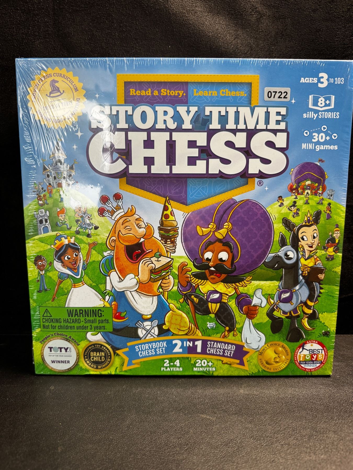 1 Story Time Chess Game 2-in-1 Game Set with Standard Chess and Story ...