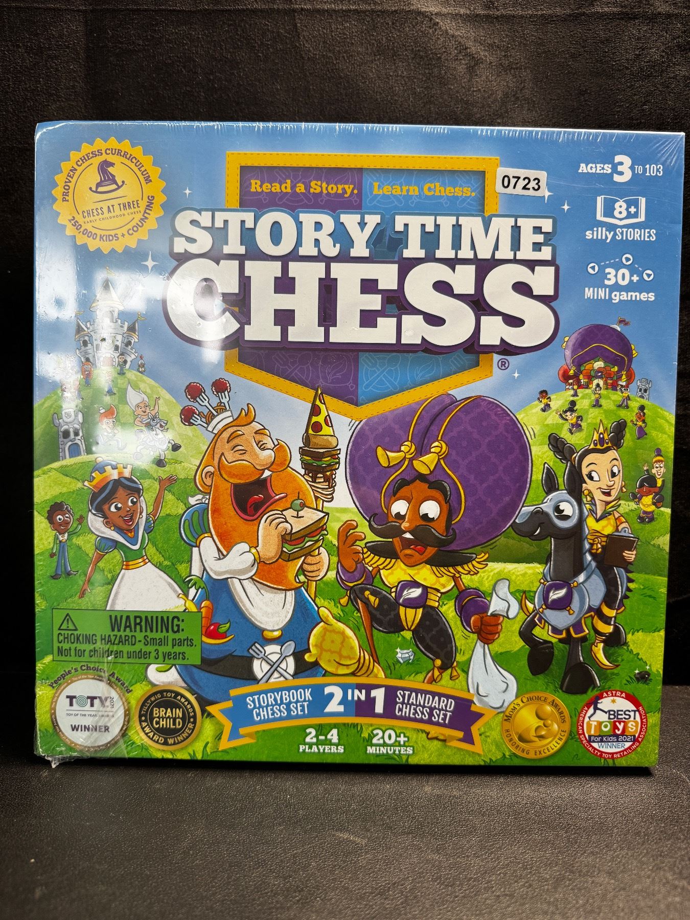 1 Story Time Chess Game 2-in-1 Game Set with Standard Chess and Story ...