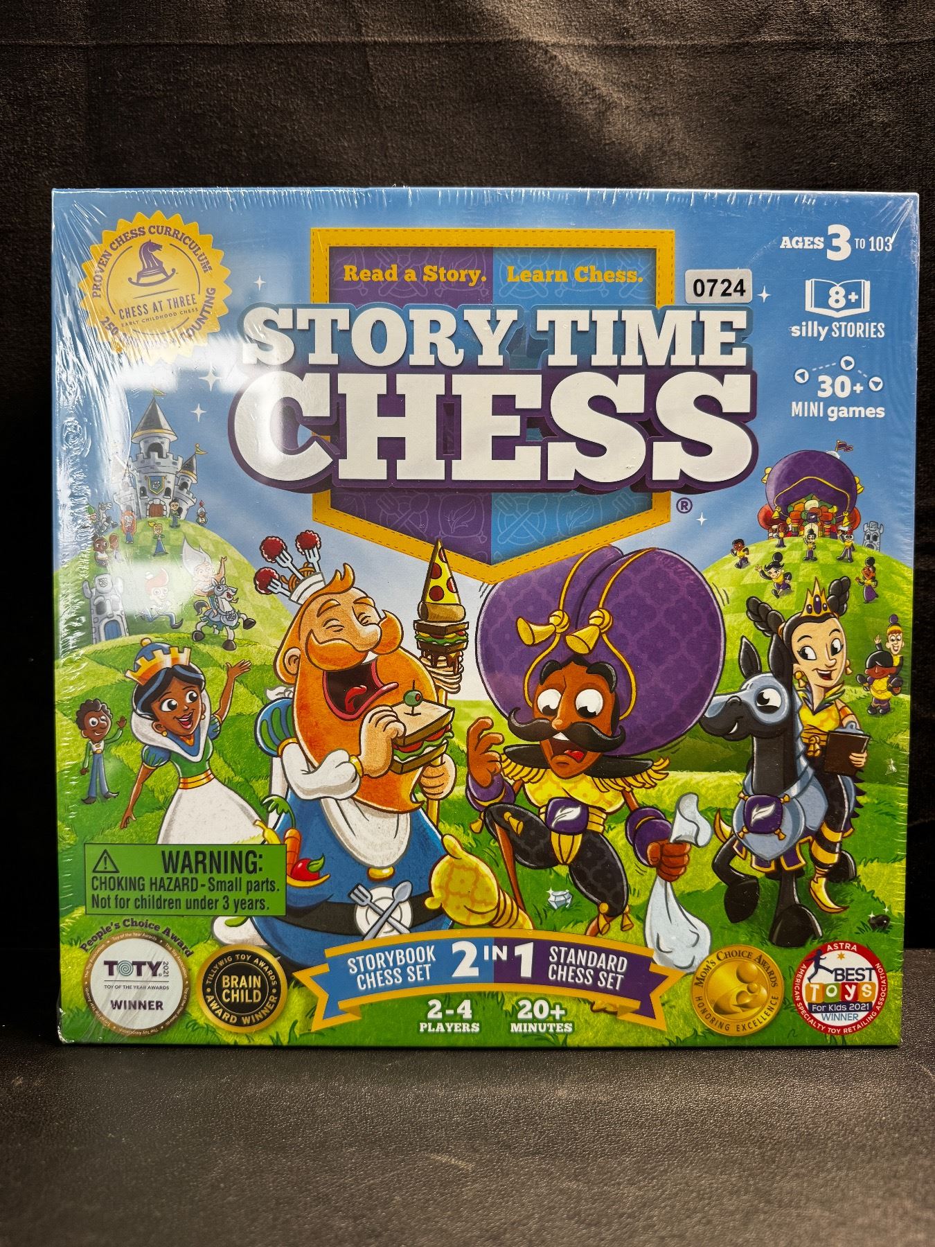 1 Story Time Chess Game 2-in-1 Game Set with Standard Chess and Story ...