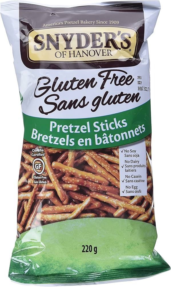 NEW 220G SNYDERS PRETZEL STICKS