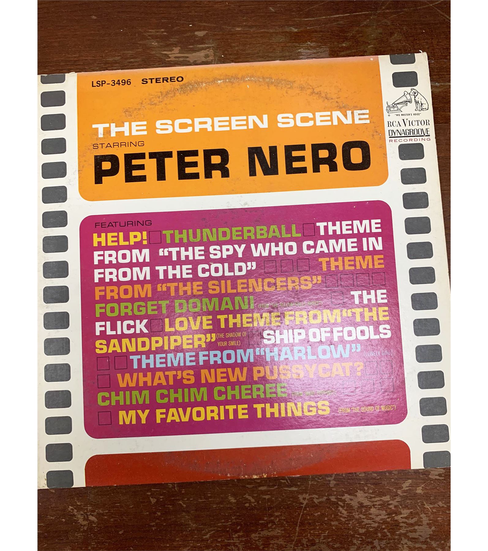 Peter Nero The Screen Scene Album