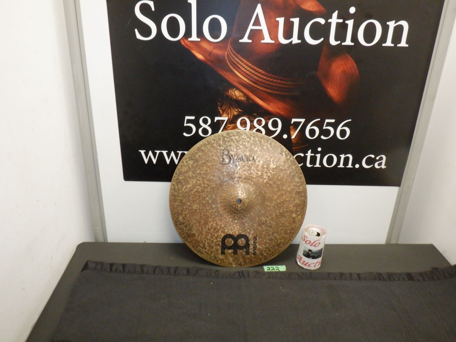 Drum Cymbal Byzanco, Meinl AA, Sells for over $500.00 new, 17" dark crash