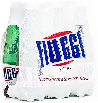 Fiuggi Vivace Sparkling Mineral Spring Water Pet Bottle 6X500Ml
