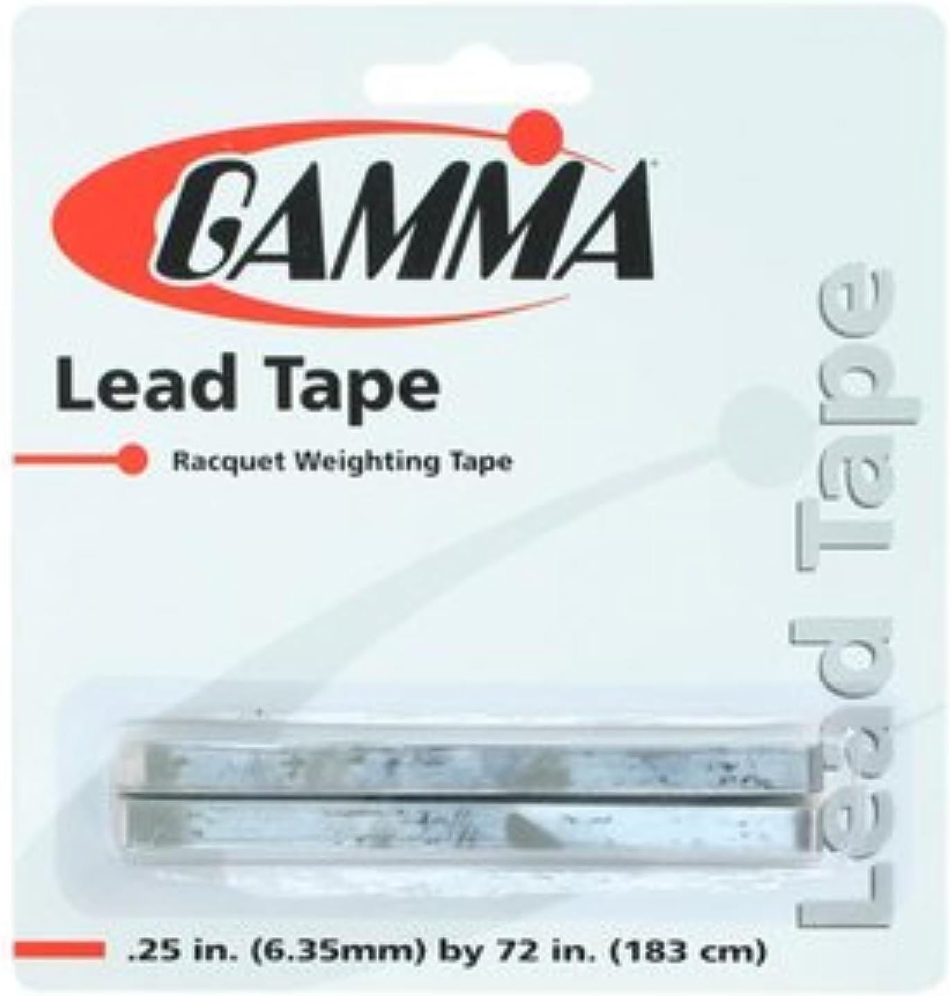 Gamma Lead Tape Silver 1/4-Inch